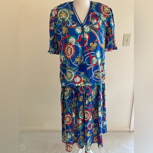 Diane Freis | Dresses | Vintage Diane Freis Two Piece Dress | Poshmark
